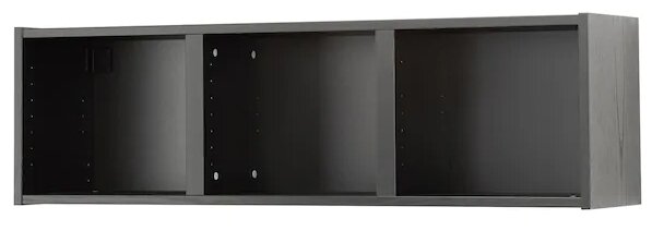 Икеа билли 120 см 28 см черный/коричневый