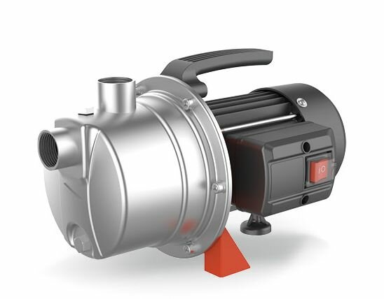 Насос самовсасывающий с насосной камерой из нержавеющей "LEO" модель EKJ-802S