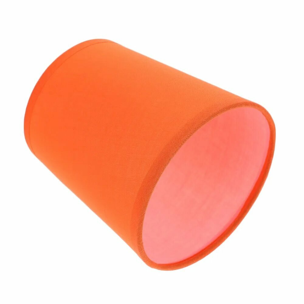 Тканевый Плафон, Оранжевый, Простой Формы, Для Домашних Ламп, 1 Шт