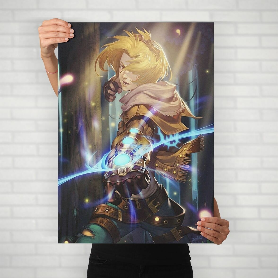 Плакат на стену для интерьера Лига Легенд (League of Legends) / Постер по игре формата А1 (60х84 см)