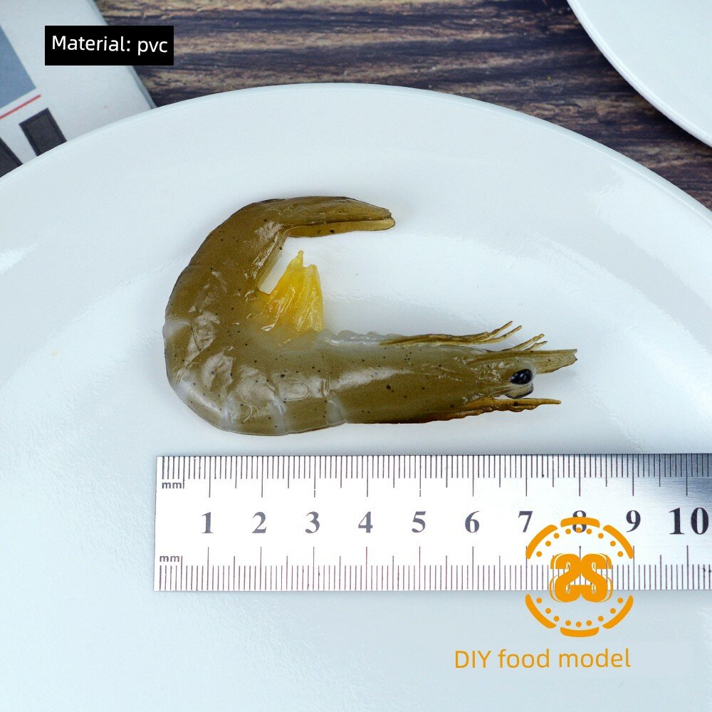 Имитация креветки, мясо креветки, сырые креветки, раки, аксессуары для морепродуктов, реквизит для фотосъемки DIY,