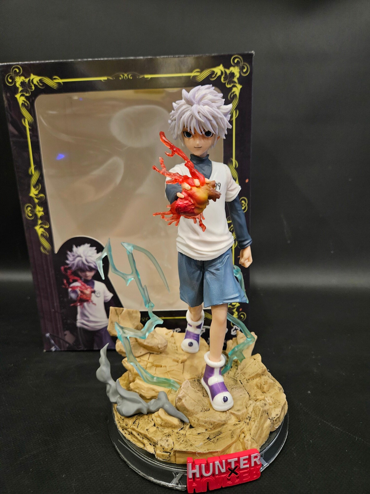 Аниме фигурка HUNTERHUNTER, Killua Zoldyck / Киллуа Золдик, 28см