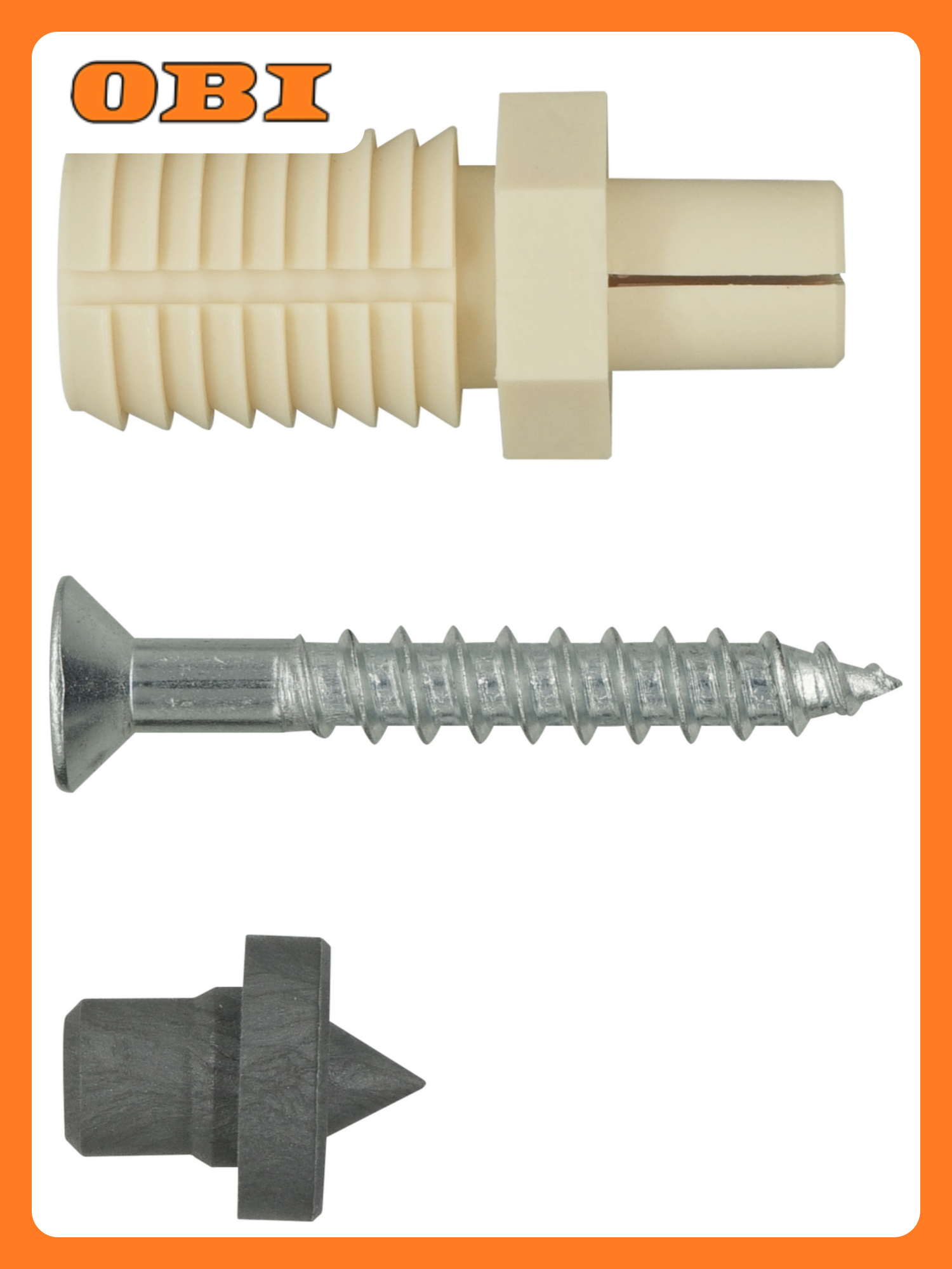 Крепление для ступеней лестницы к металлическому основанию PLM европартнер 4 шт