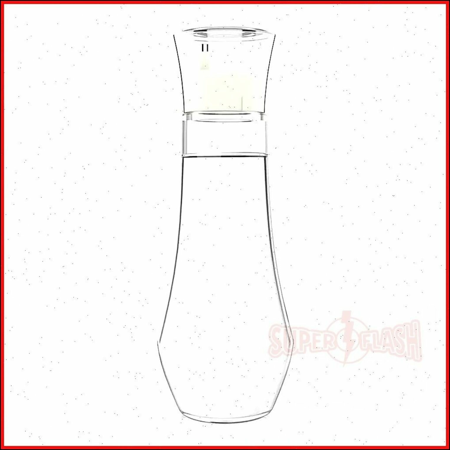 Эксклюзивный флакон из стекла для ополаскивателя рта, 260 мл