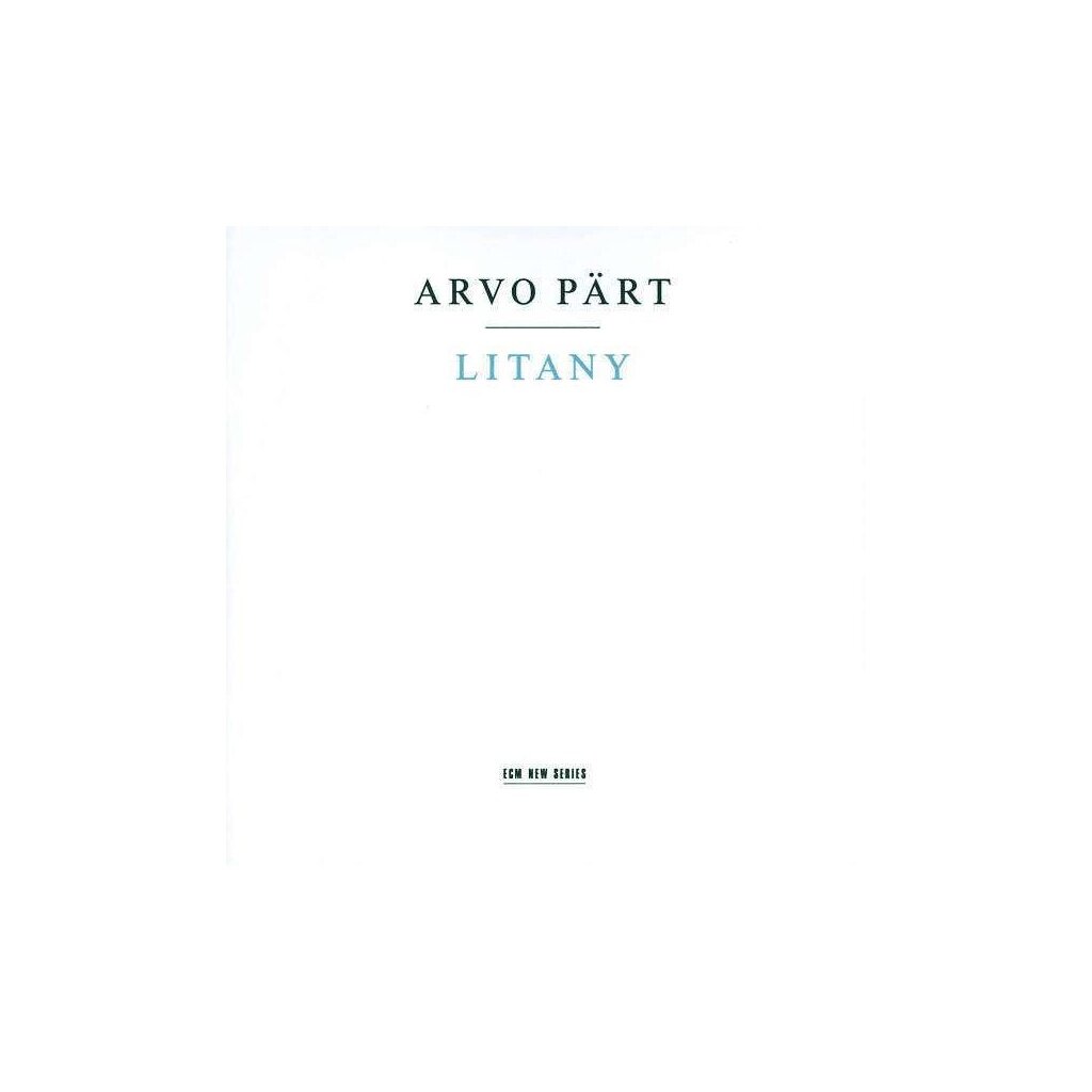 Диск Arvo P rt - Litany (1 CD)