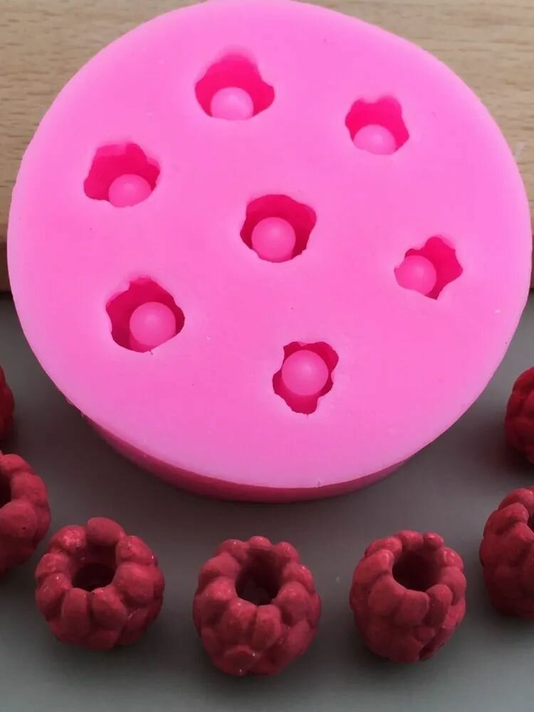 Форма для конфет "Малина", 7 яч, 1 шт