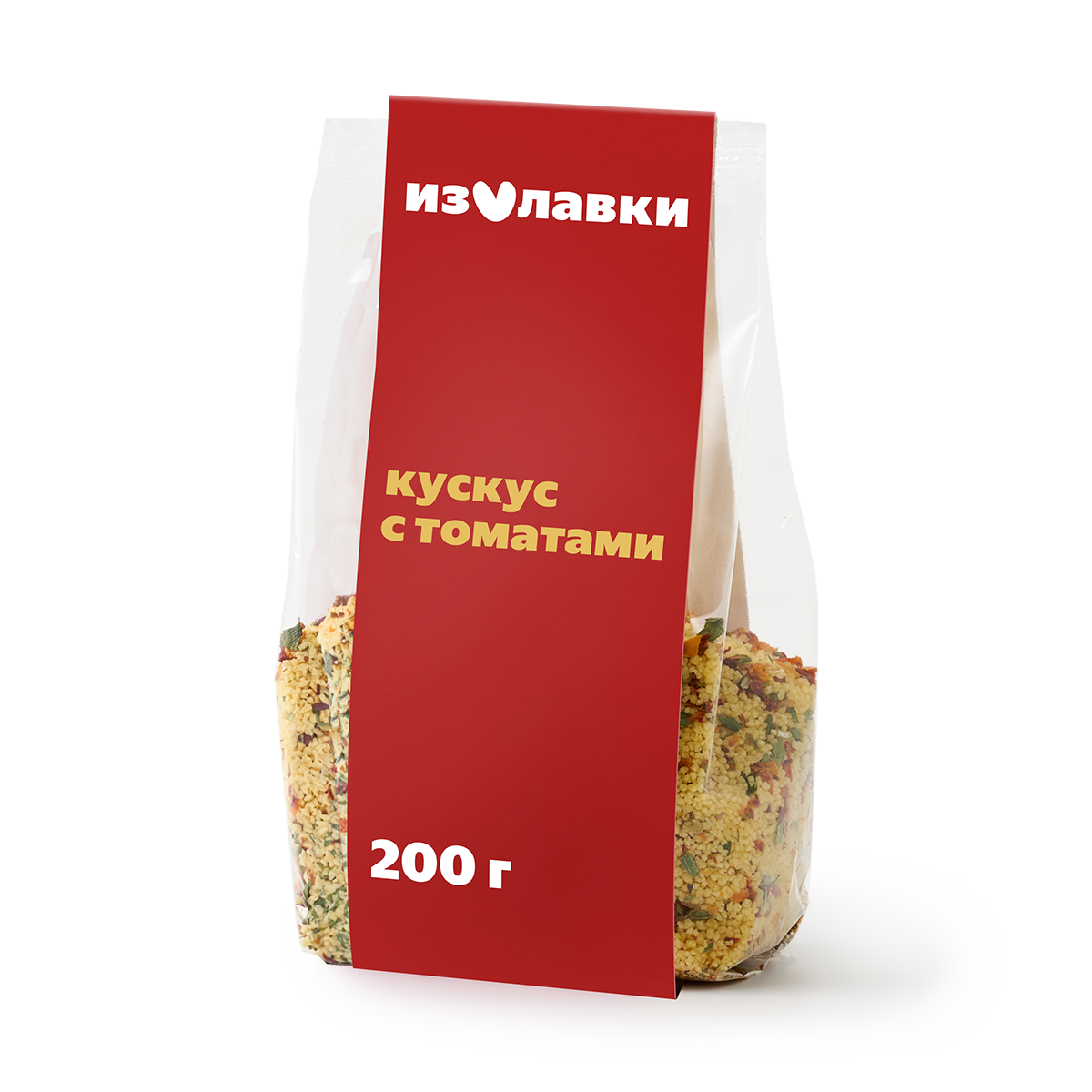 Кускус «Из Лавки», с томатами и зеленью, в пакетах для варки, 200 г