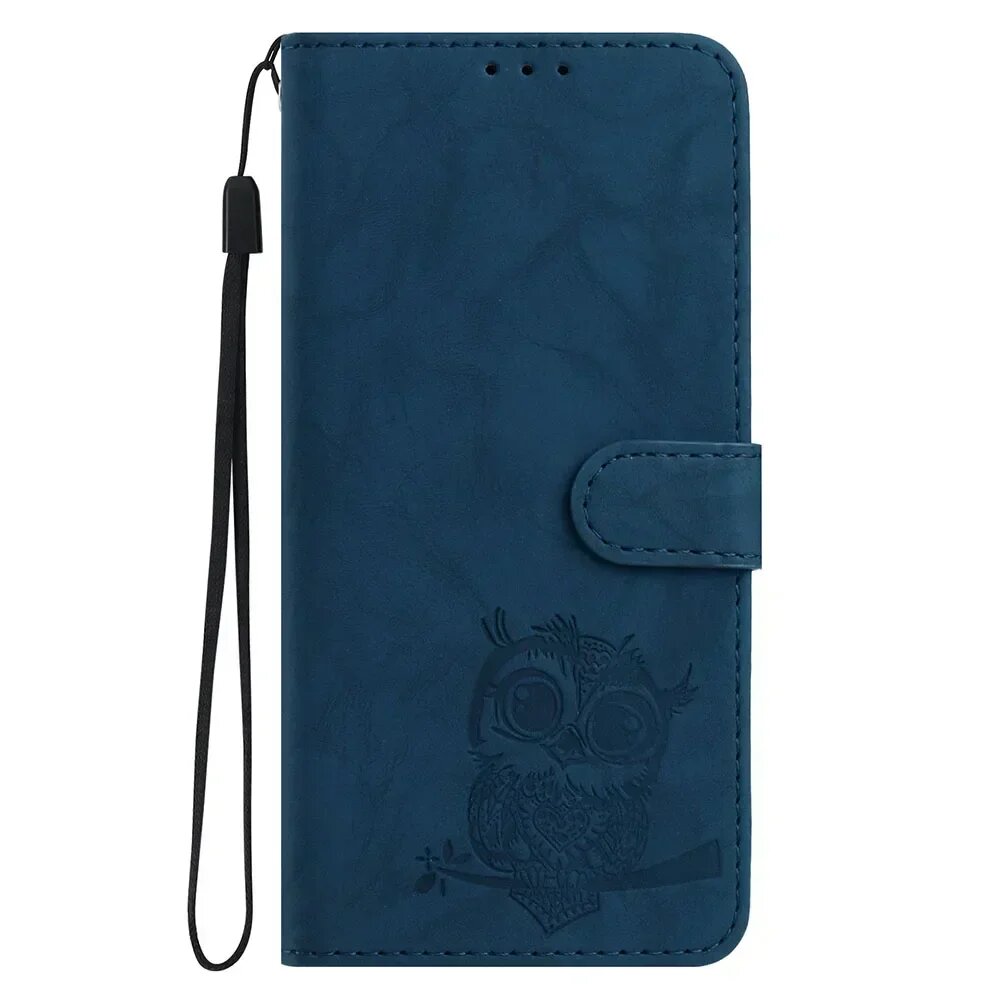 Кожаный флип-чехол с изображением совы и бабочки для Huawei Y5P Y6P Honor 200 Smart 90 Pro 50 20 10X Lite Nova 5T Nova 9 Magic 7 Pro Cover