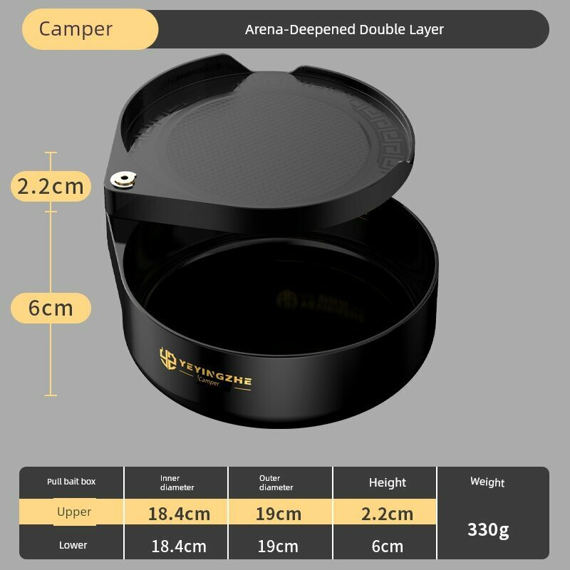 Магнитный лоток для прикормки в стиле кемпинга, лоток для прикормки с сильным магнитным креплением, лоток для прикормки