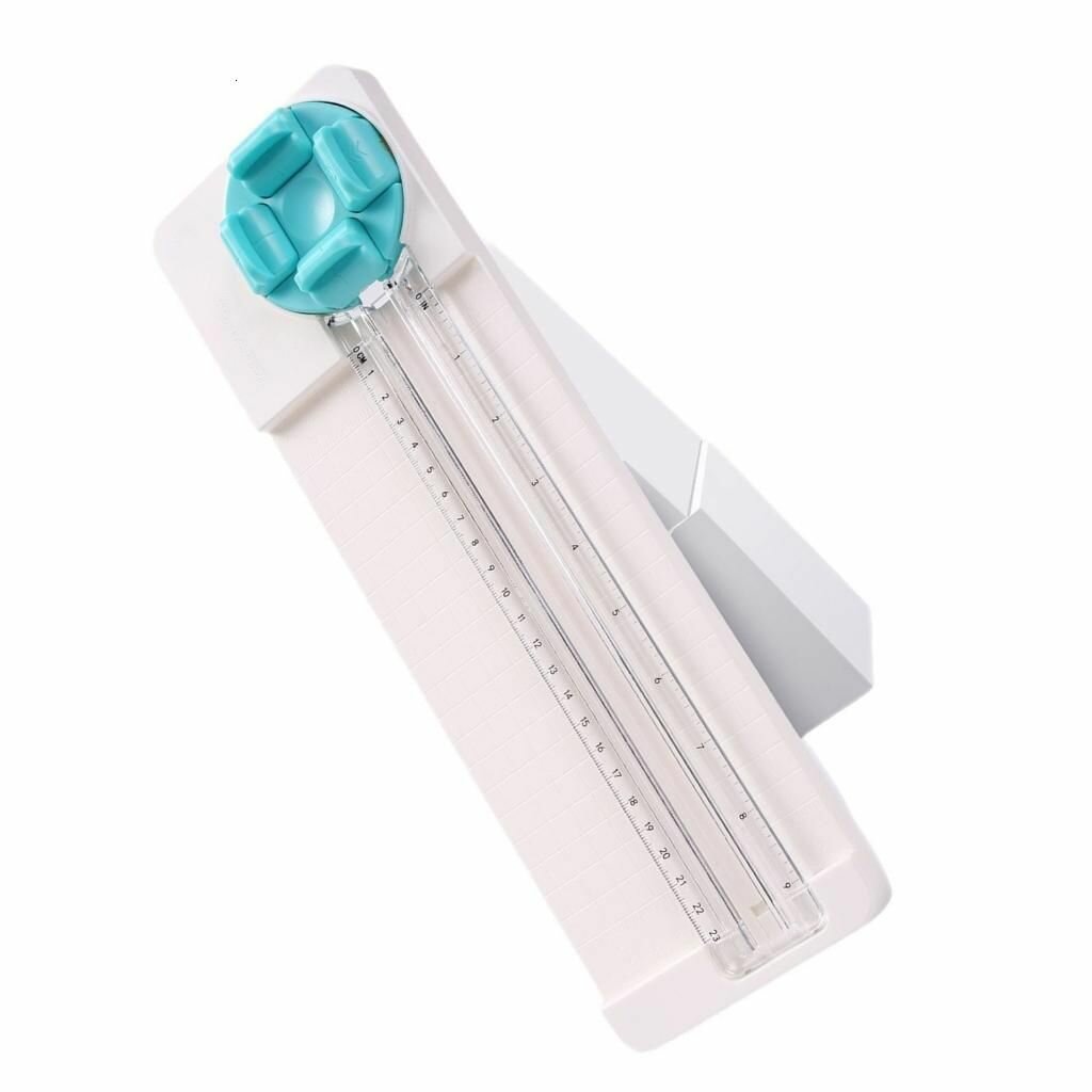 Ротационный резак для бумаги 4 в 1, Зеленый