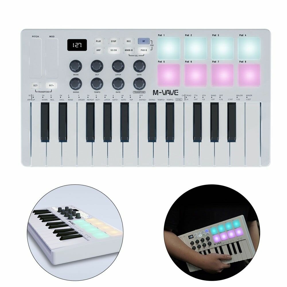 Клавиатура MIDI-контроллера