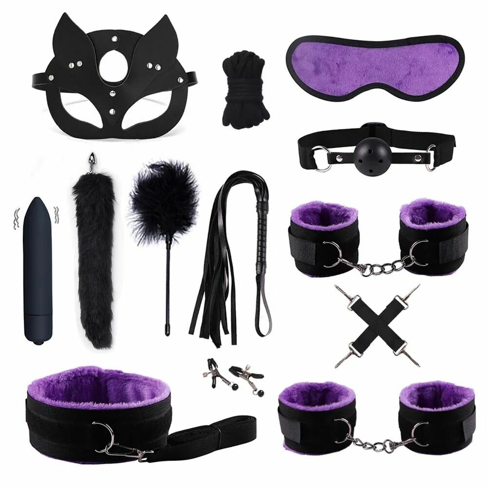 Сет для БДСМ, Фиолетовый