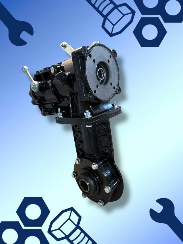 Редуктор 1100 3+1 скорости, вал 32 мм для мотоблока