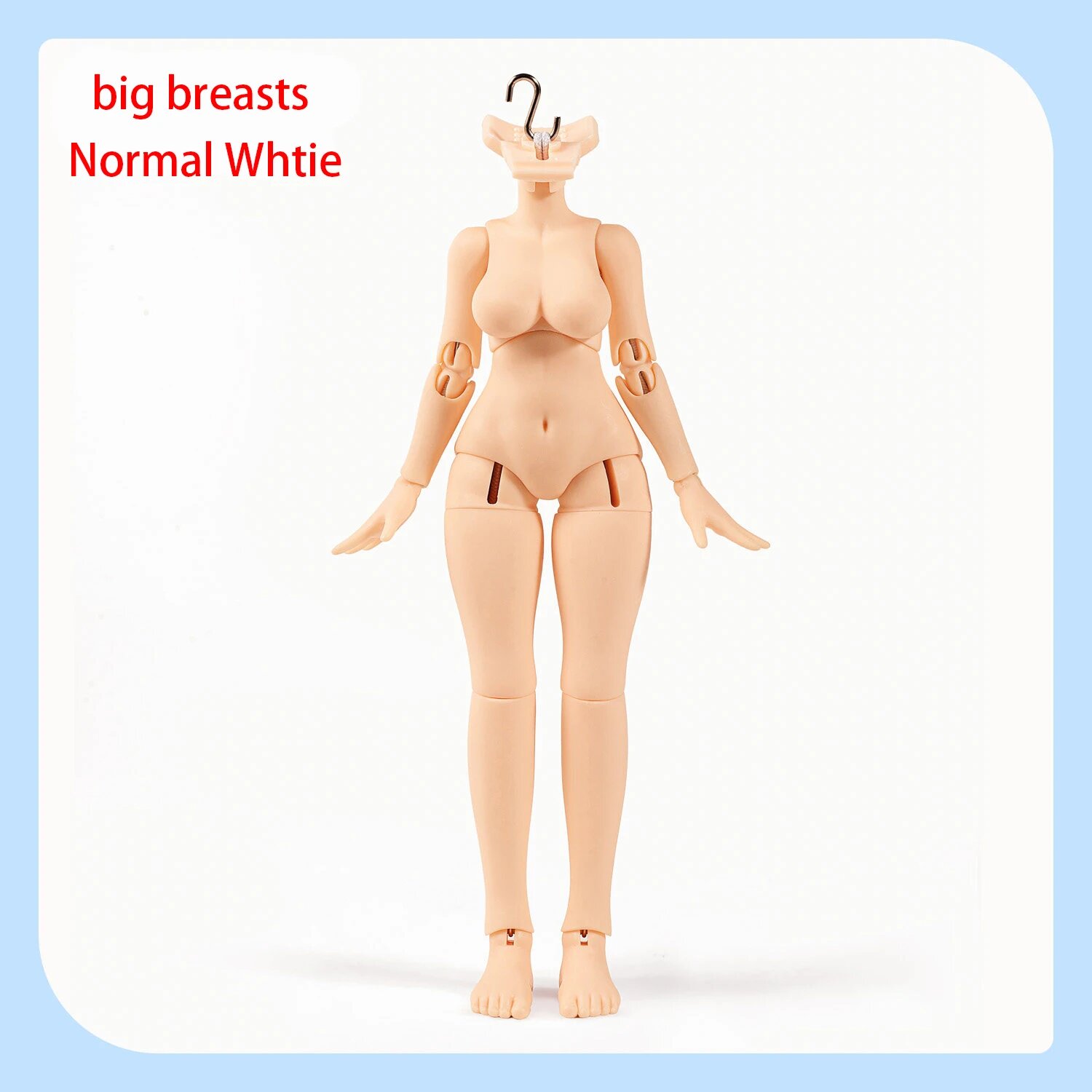 Кукольный шарнирный корпус 1/12 для кукол Ob11, P10, Ymy N White big breasts