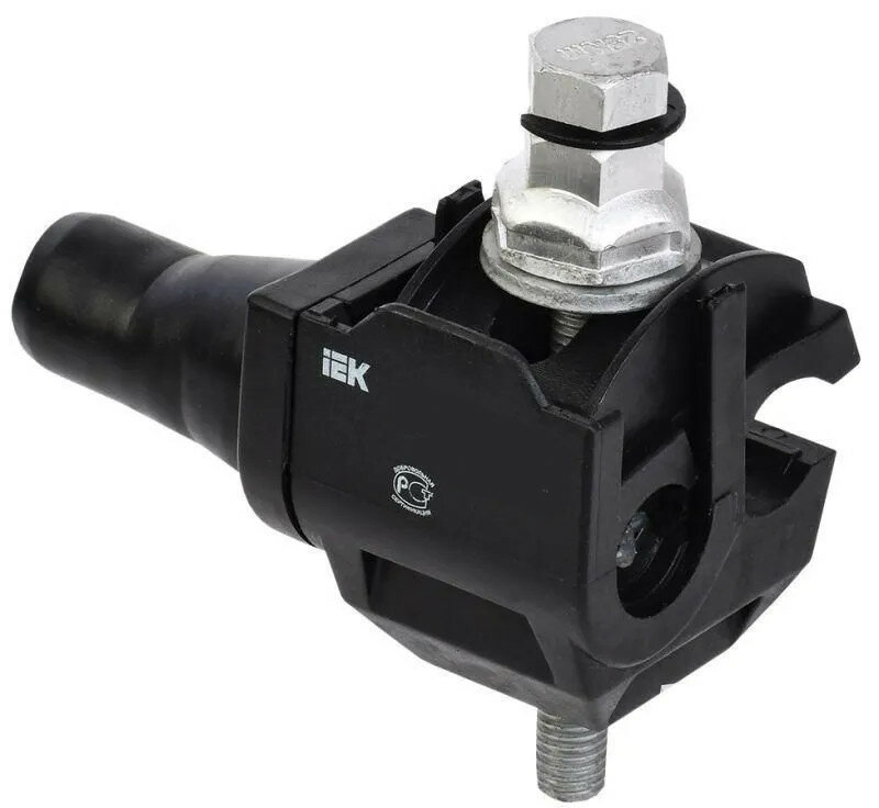 Зажим кабельный IEK для заземления, сечение 35-120 мм2, с болтом