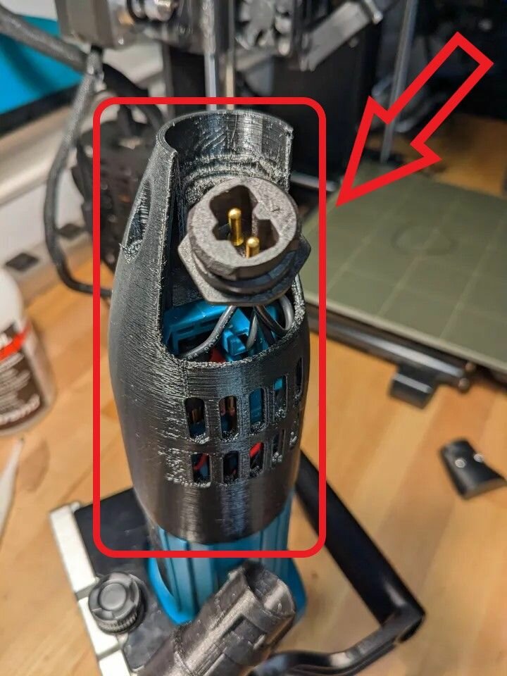 Корпус для фрезера Makta PJ700 под установку Festool Plug