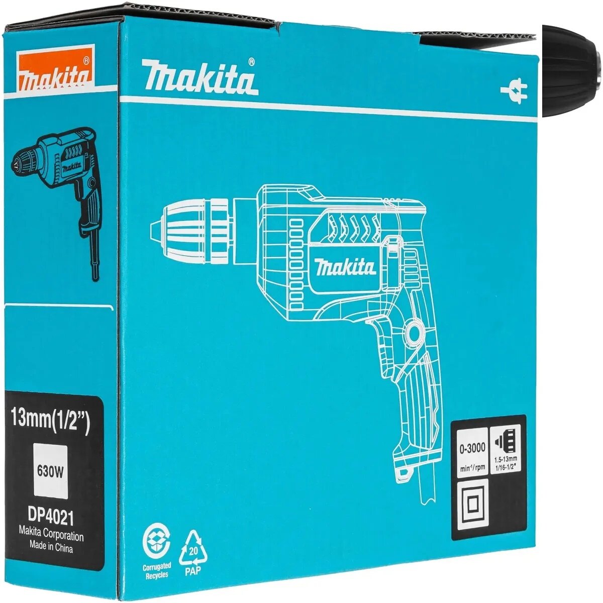 Дрель MAKITA DP4021 — фото 1