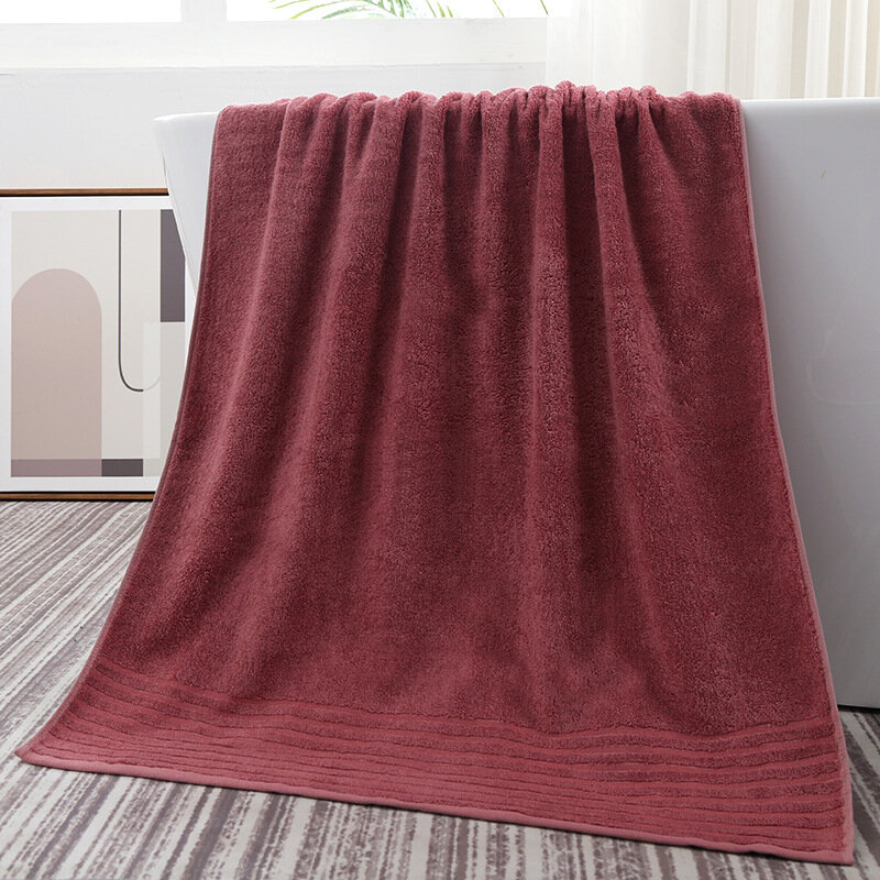 Бамбуковое волокно, банный полотенец 140*70 см, утолщённый, 500 г, без ворса, более комфортный, чем чистый хлопок, мягкий и впитывающий, подходит в качестве подарка для младенцев и малышей.