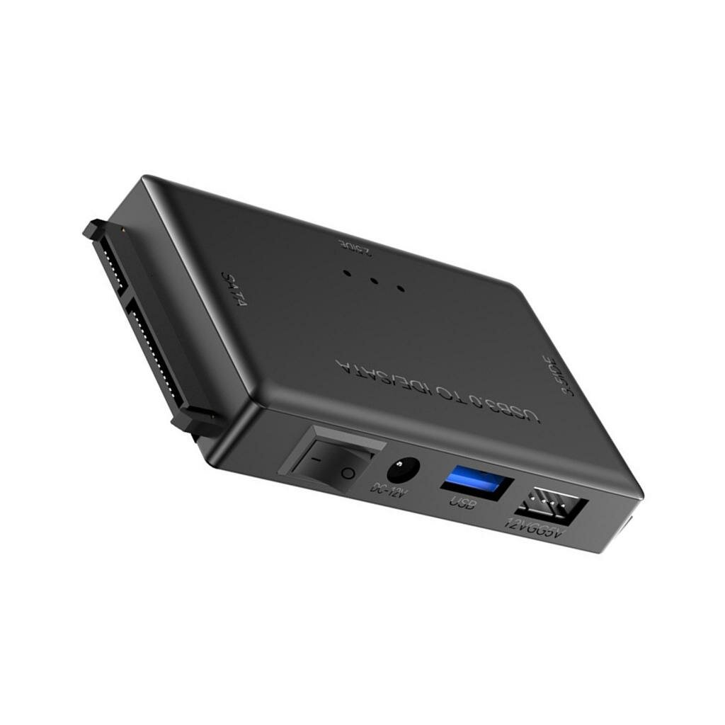 Компьютерные соединения и разъемы, Трехцелевой адаптер жесткого диска USB3.0 для SATA (стандарт США)