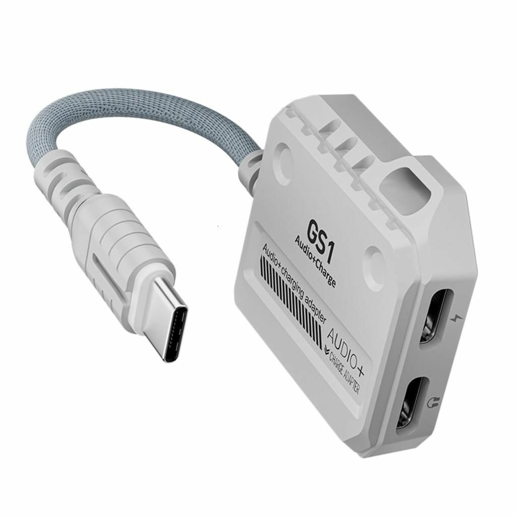 Адаптер USB C на 3.5 мм и Type C, - аудио типа c