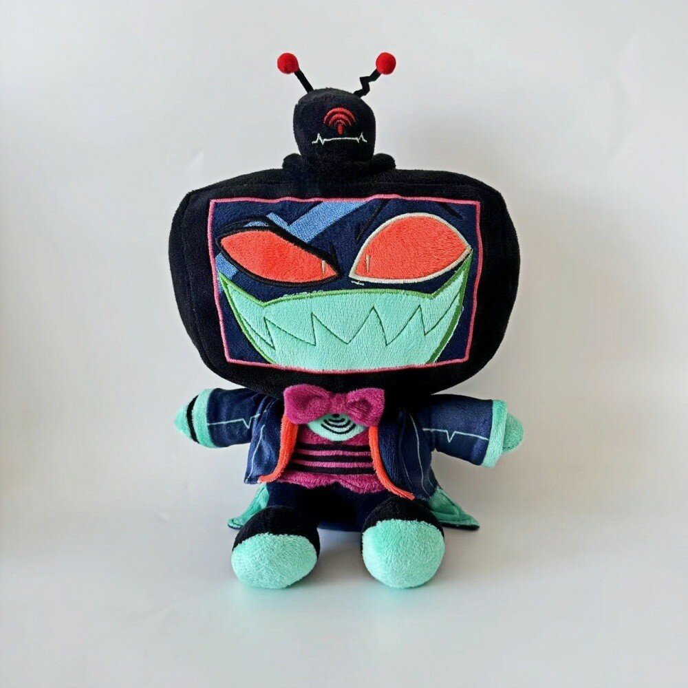 Новый продукт для кросс-бордер: плюшевая игрушка злого босса из отеля Хазбин, подарок, плюшевая кукла клоуна из адского гостиницы