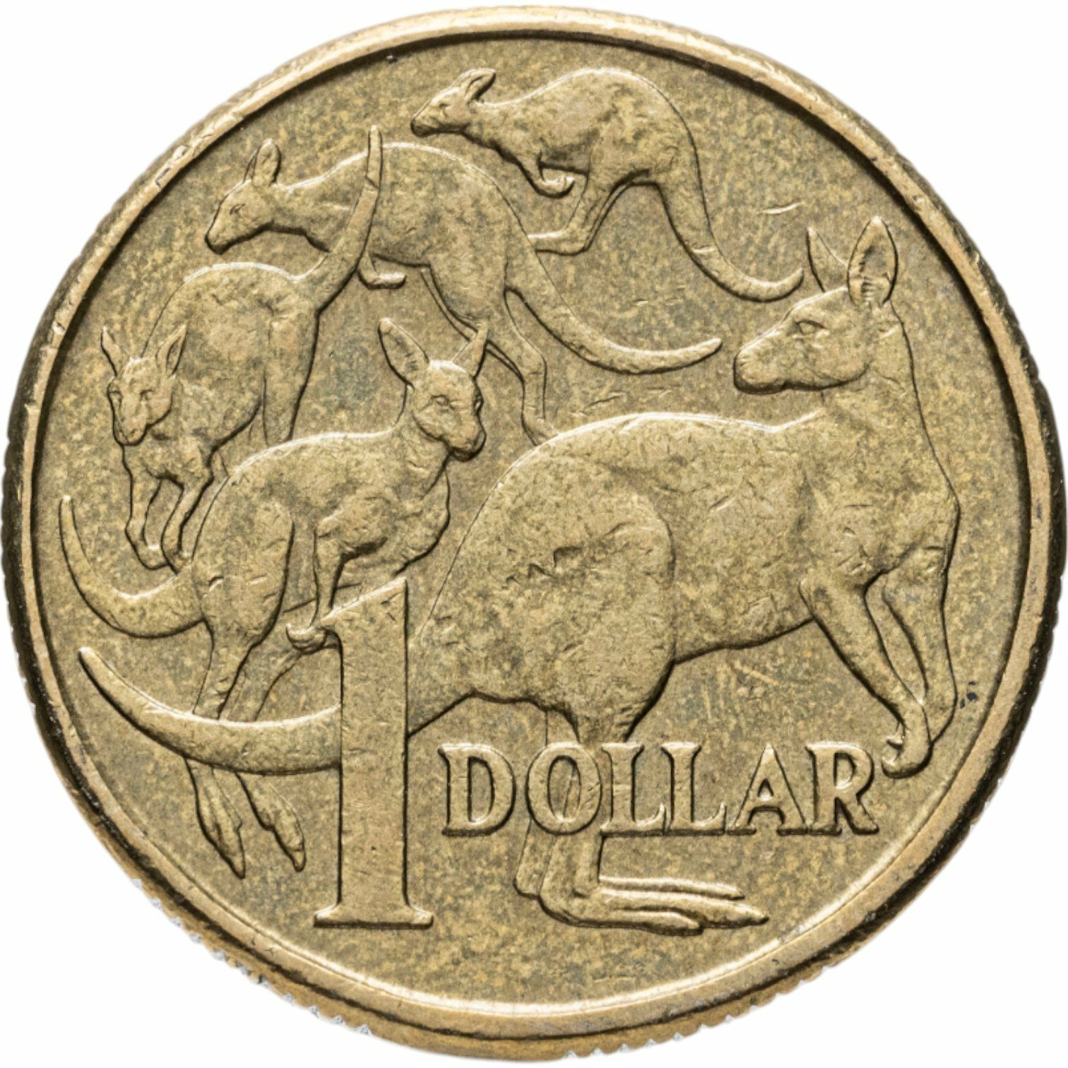 Австралия 1 доллар dollar 2013, Бронза, в сохранности VF-XF