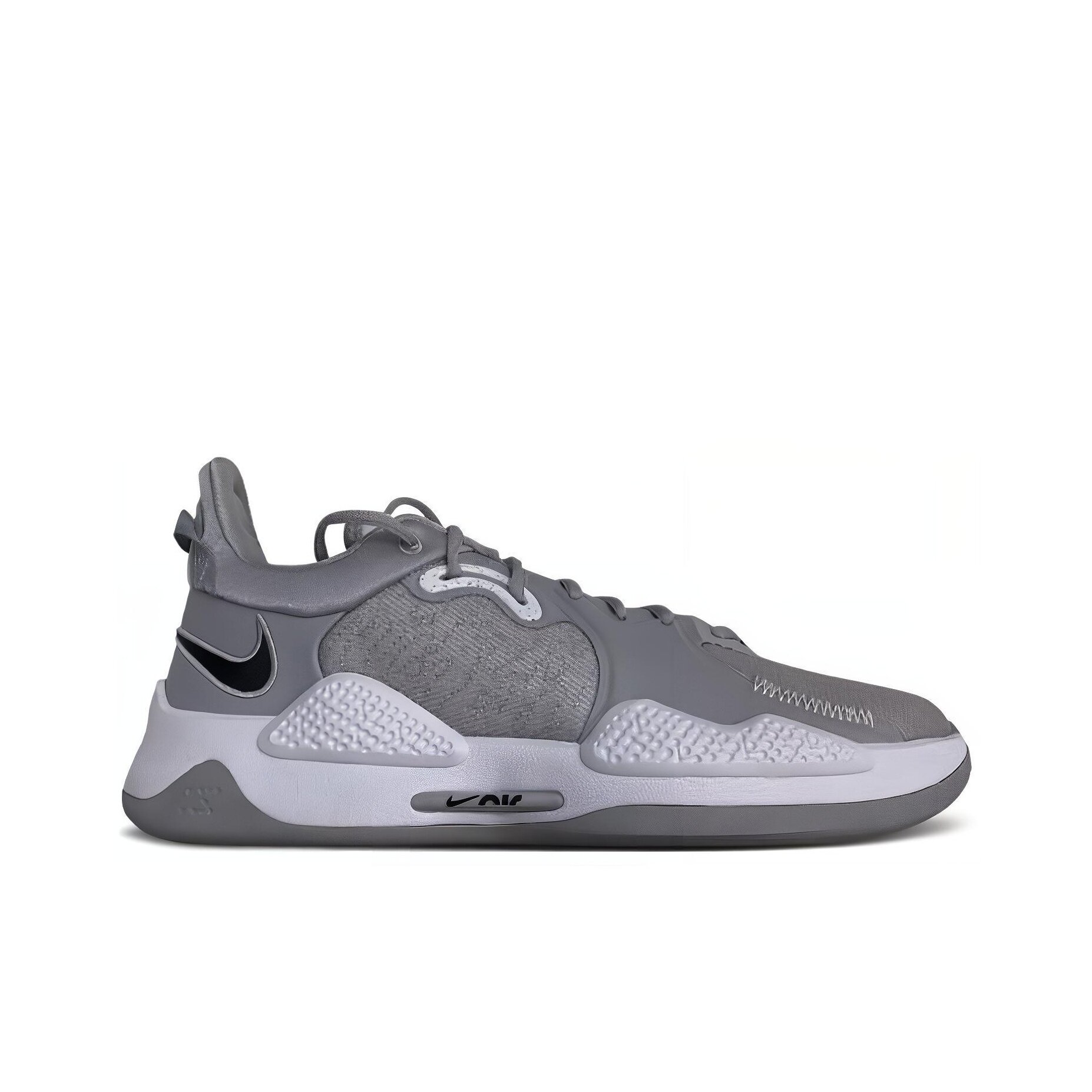 Кроссовки NIKE PG 5, размер EU 42.5 стопа (27CM), gray — фото 1