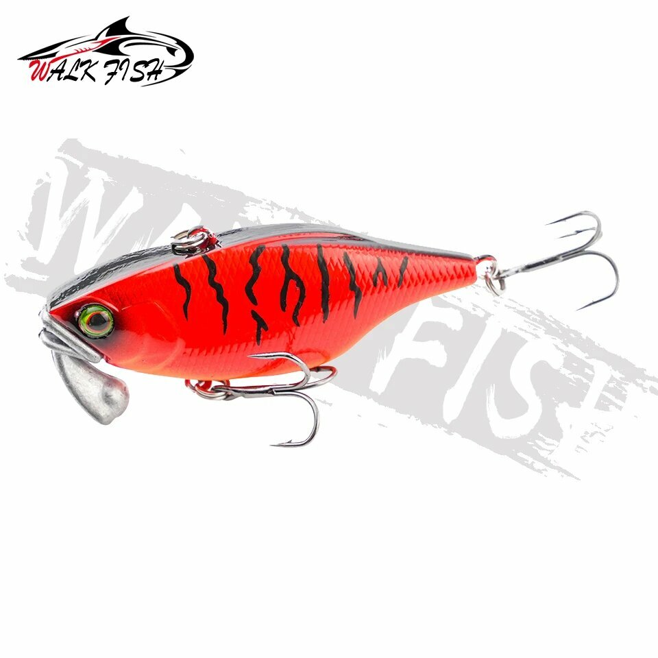 WALK FISH Поппер Красный E5