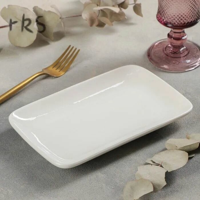 Блюдо сервировочное, 1 шт, Фарфор Цвет товара