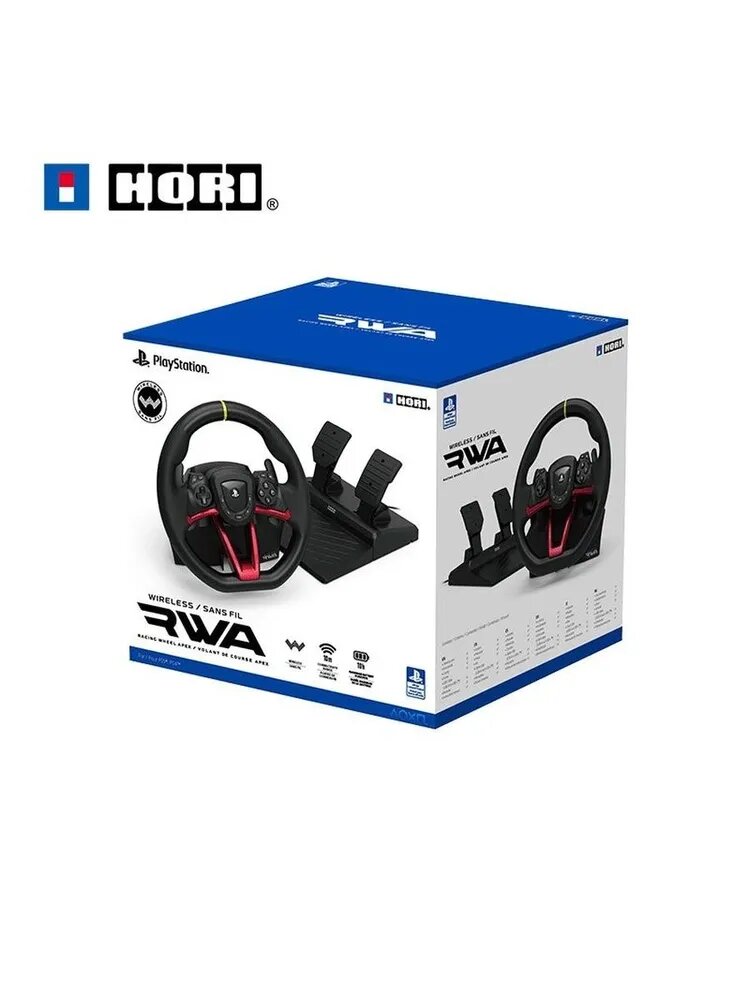 Беспроводное рулевое колесо гоночной игры HORI APEX/SPF-022