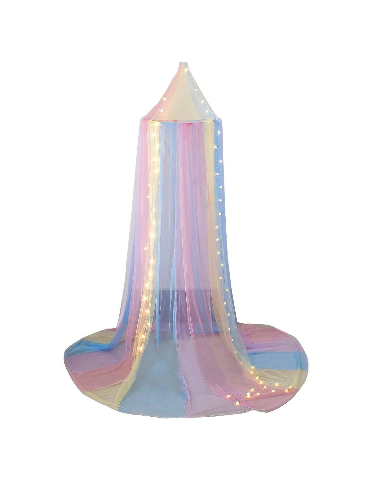 Прикроватная сетка для девочек Стильная и практичная детская прикроватная сетка для украшения спальни