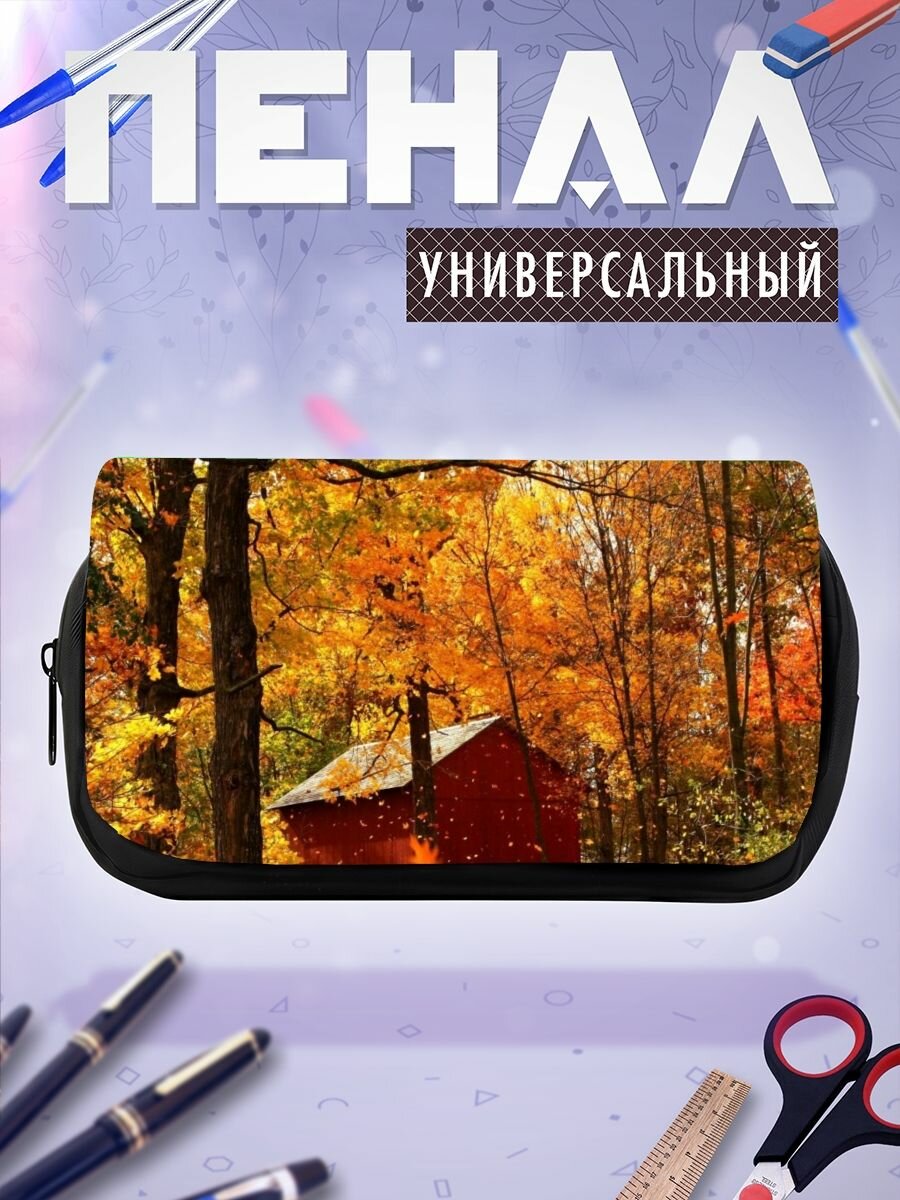 Школьный пенал осень сезон