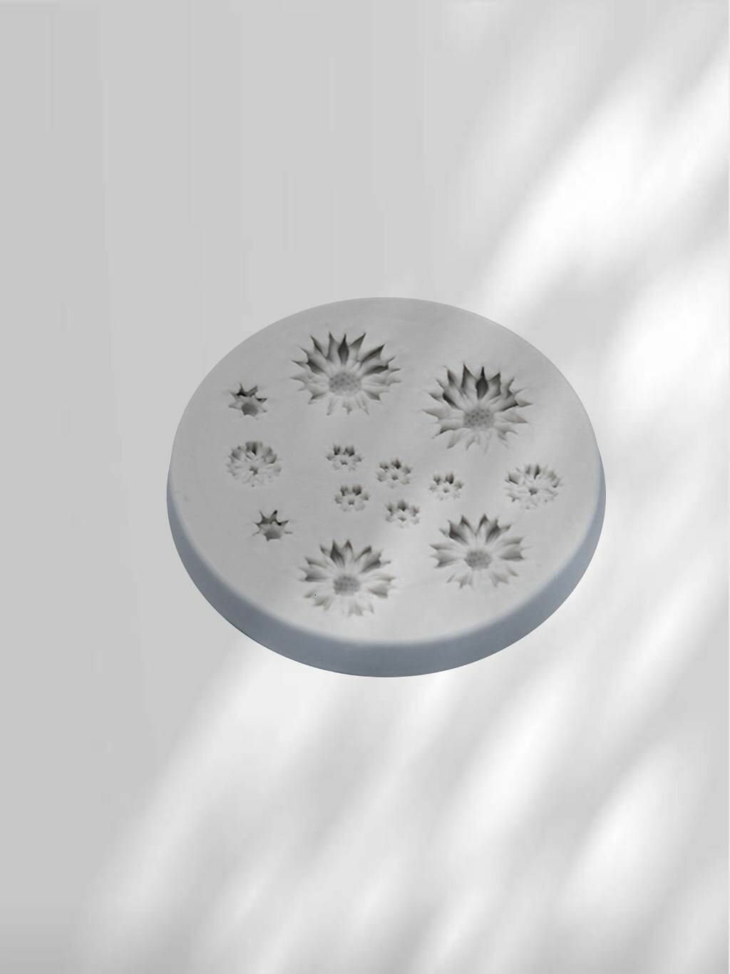 Формы для фондана и шоколада в форме ромашки/подсолнуха, - Стиль2