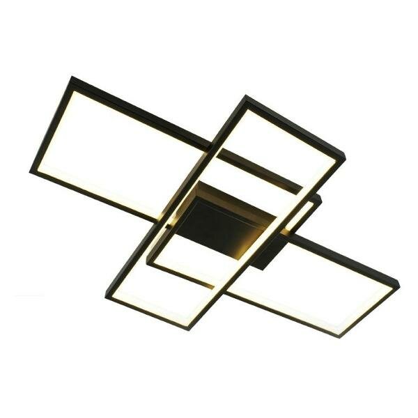 Люстра Estares SVEN 85W 3S-APP-690x470x80-BLACK/WHITE-220-IP20