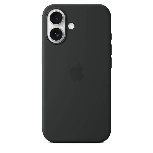 Чехол Apple iPhone 16 Silicone Case with MagSafe Black