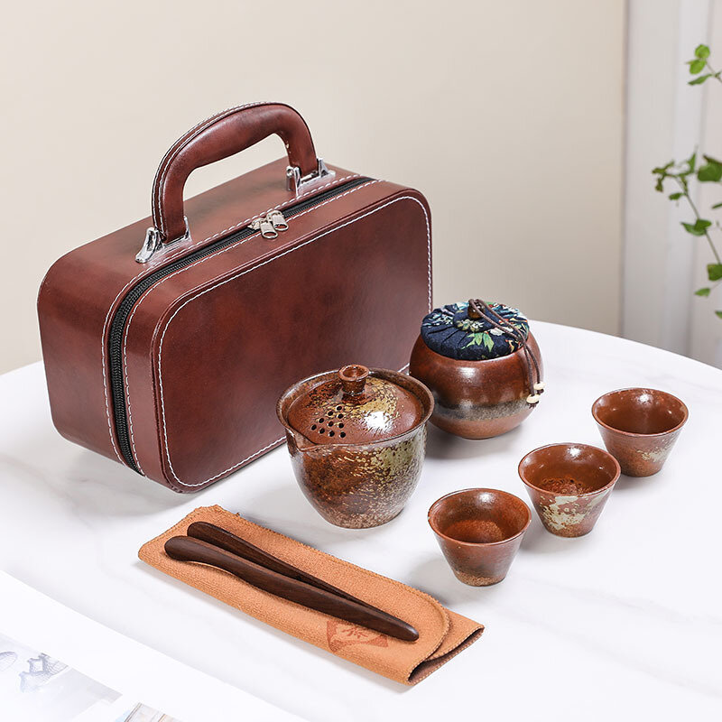 Дровяная глазурь Замена печи Кунг-фу Чайный сервиз Чайник Бытовой одиночный горшок Ручной горшок Изготовление чая