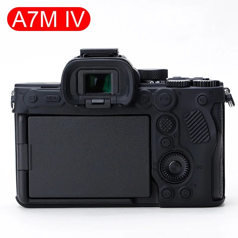 Силиконовый чехол Cozyshot для Sony A7M4, черный