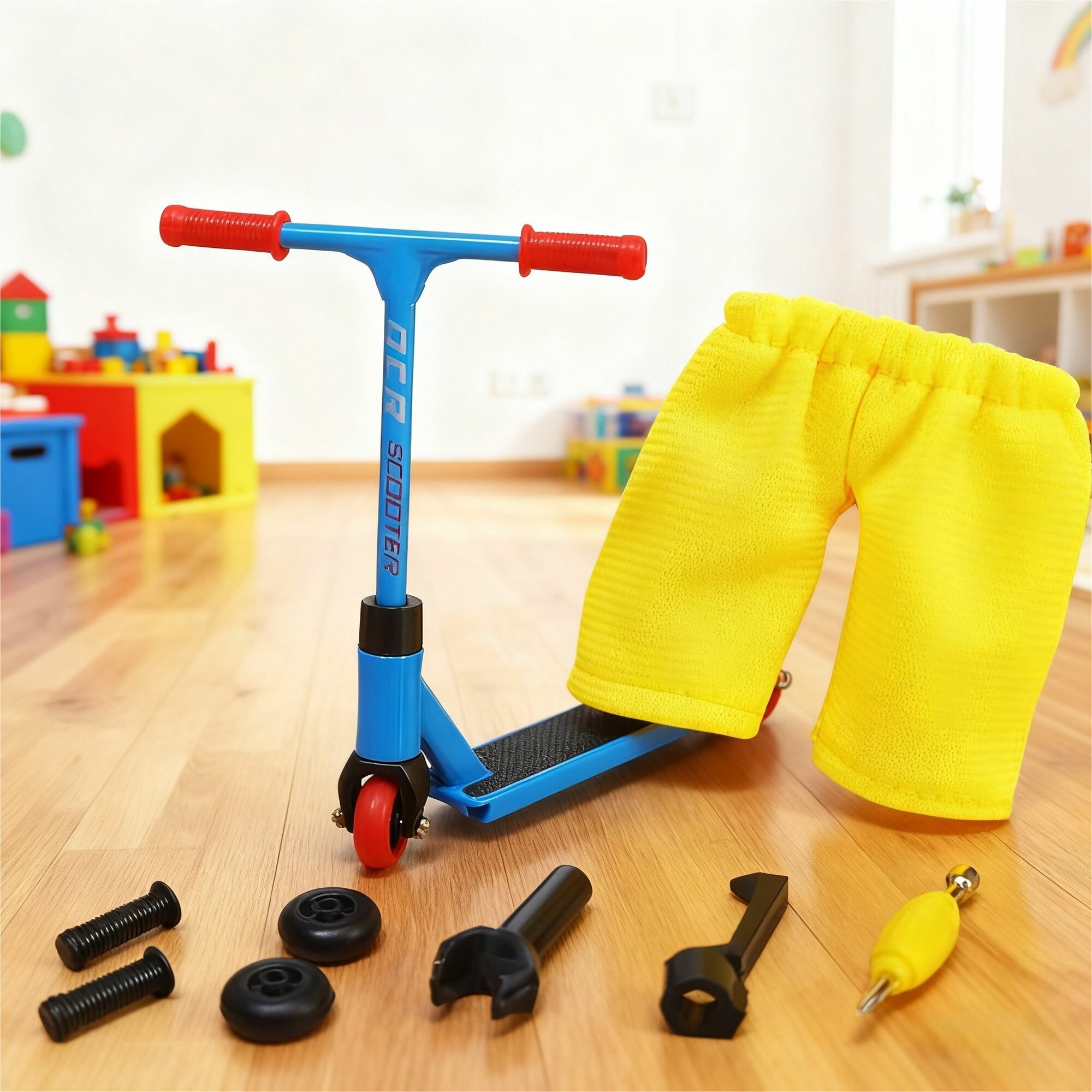 Металлический Фингер Самокат Для Пальцев/ Фингерборд/ Пальчиковый Самокат