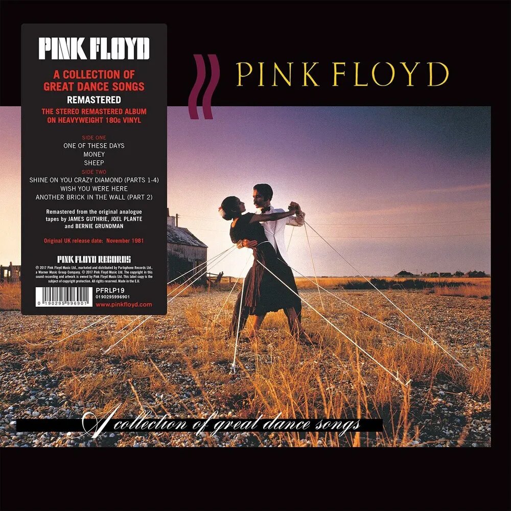 Pink Floyd - A Collection of Great Dance Songs (Remastered) Виниловая пластинка, 1 LP, Европейский Союз