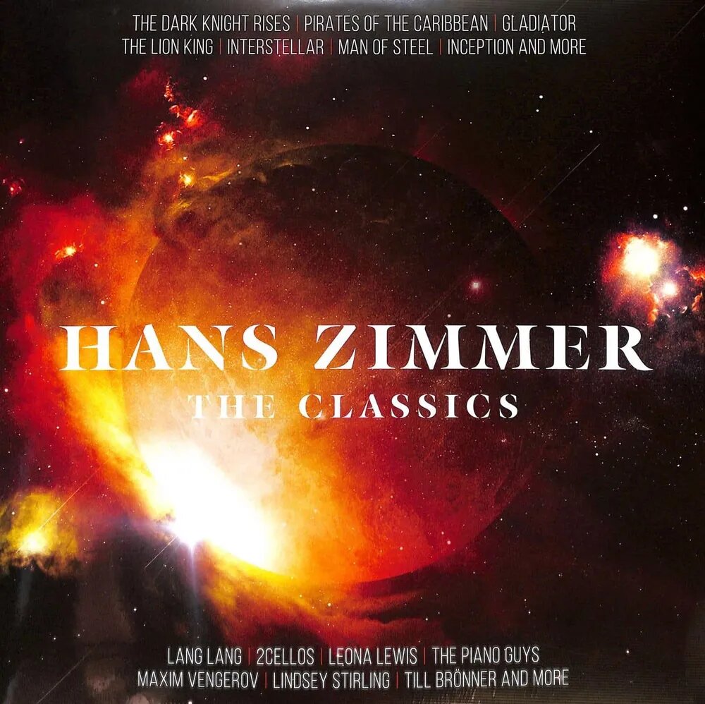 Виниловая пластинка Hans Zimmer - The Classics (2LP) Sony Classical