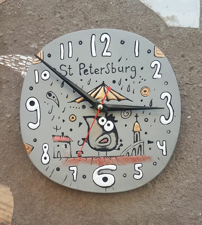 Настенные часы "Чижик" CF-Cl-219