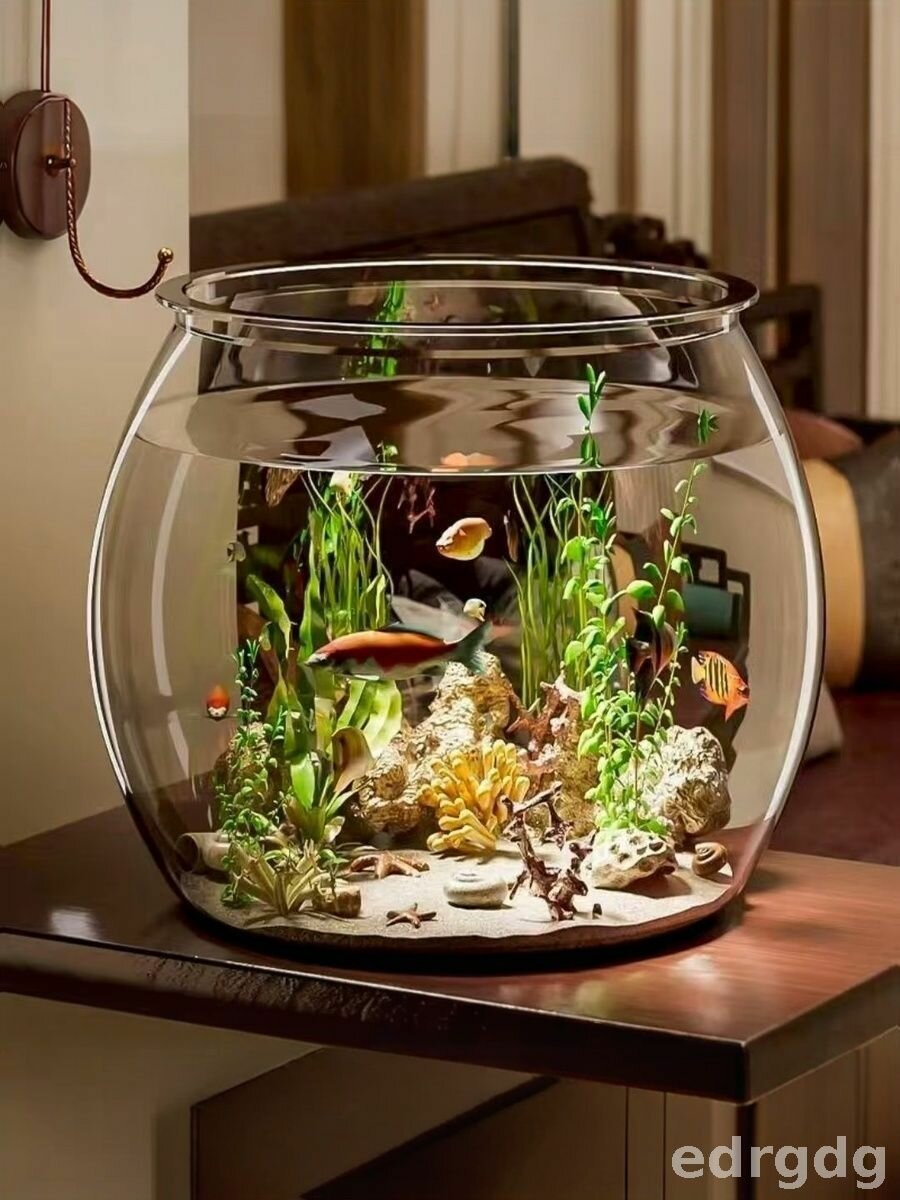 Непобедимый премиум аквариум круглый