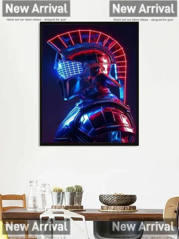Картина "Печать струй", 40 х 32 см