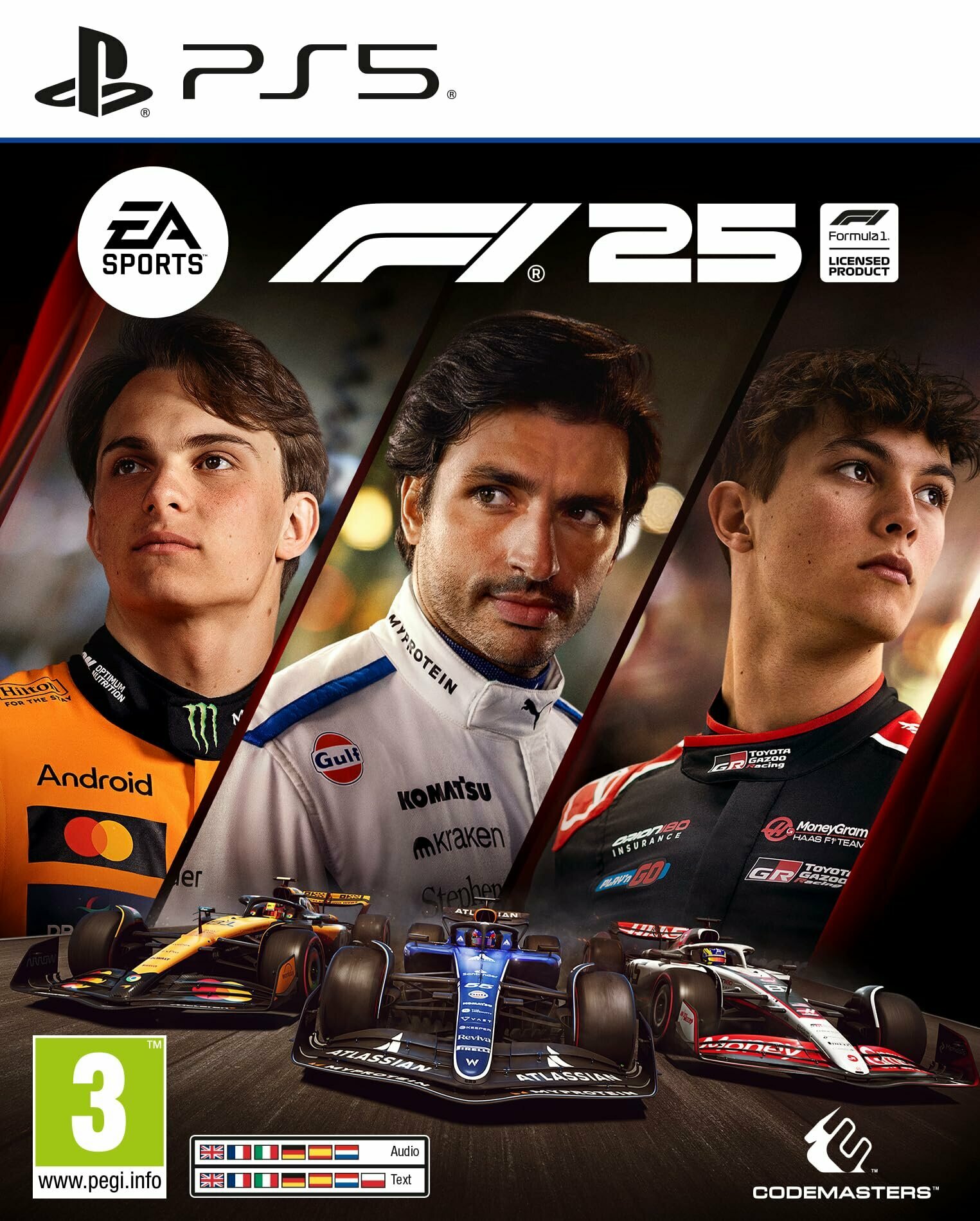 Игра F1 Formula 1 2025 для Playstation 5 (английская версия)