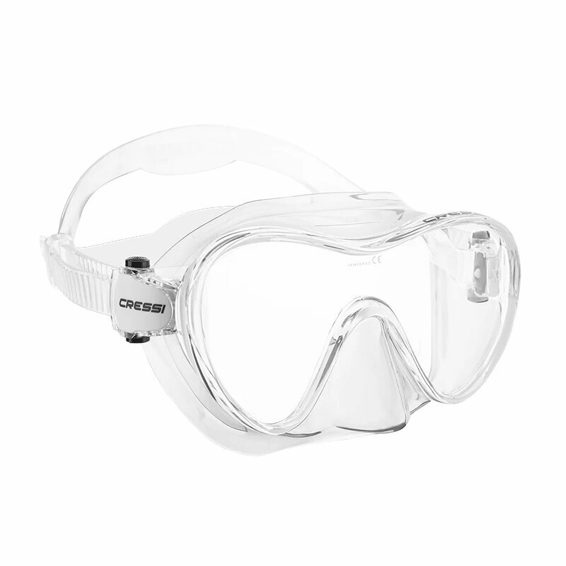 Cressi F1 маска для дайвинга Белый, Clear