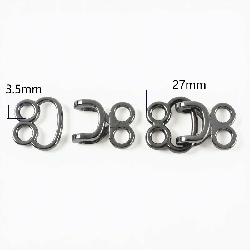 10-50 шт. металлический крючок для одежды, невидимая застежка на талии, комбинированные пуговицы, джинсы, воротник рубашки, пряжка, застежка, принадлежности для шитья одежды