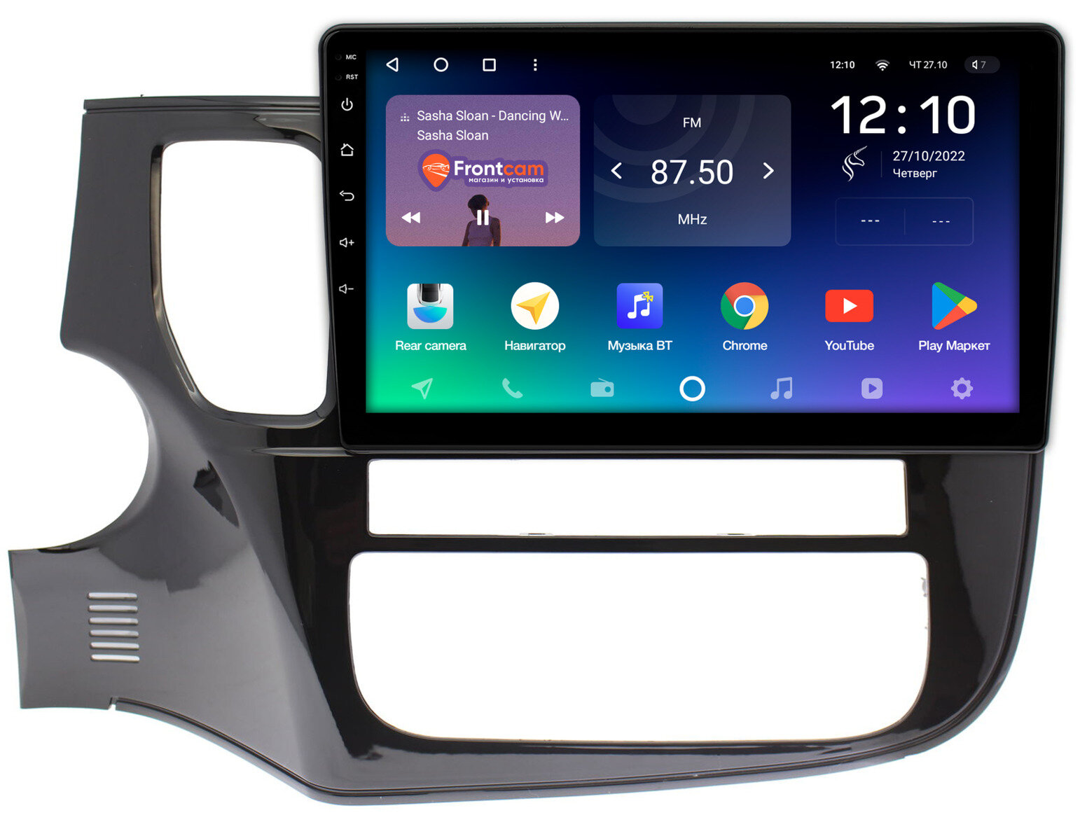 Штатная магнитола Mitsubishi Outlander 3 2012-2024 Teyes SPRO PLUS 4/64 10" RM-10-493 Android 10 (4G-SIM, DSP, IPS)