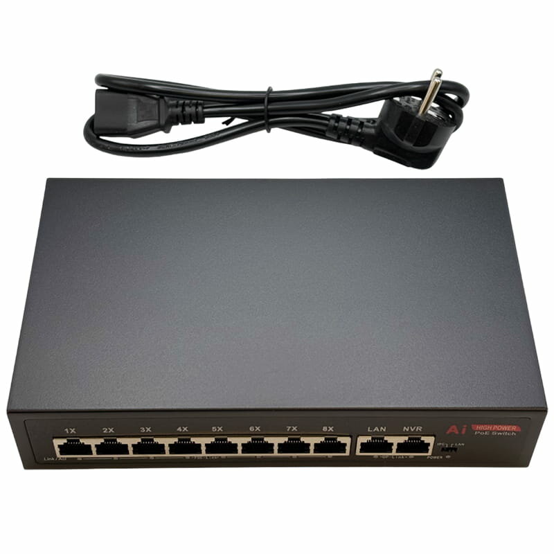 HN-POE208 V2 PoE коммутатор Hunter