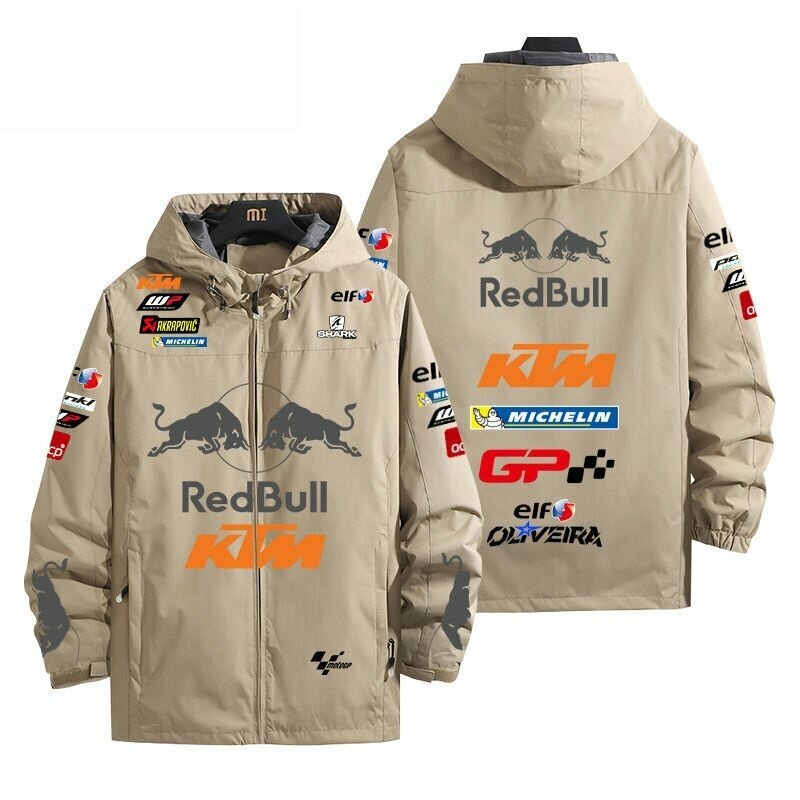 Кобрендинговая куртка RED BULL для верховой езды на мотоцикле Red Bull от KTM, тонкого сечения