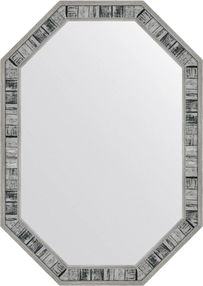 Зеркало Evoform Octagon BY 7415 49х69 49 см, серое, зеркало настенное в ванную
